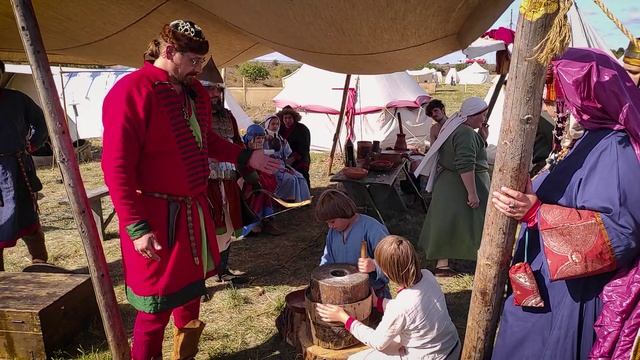 Помол муки в Средние века