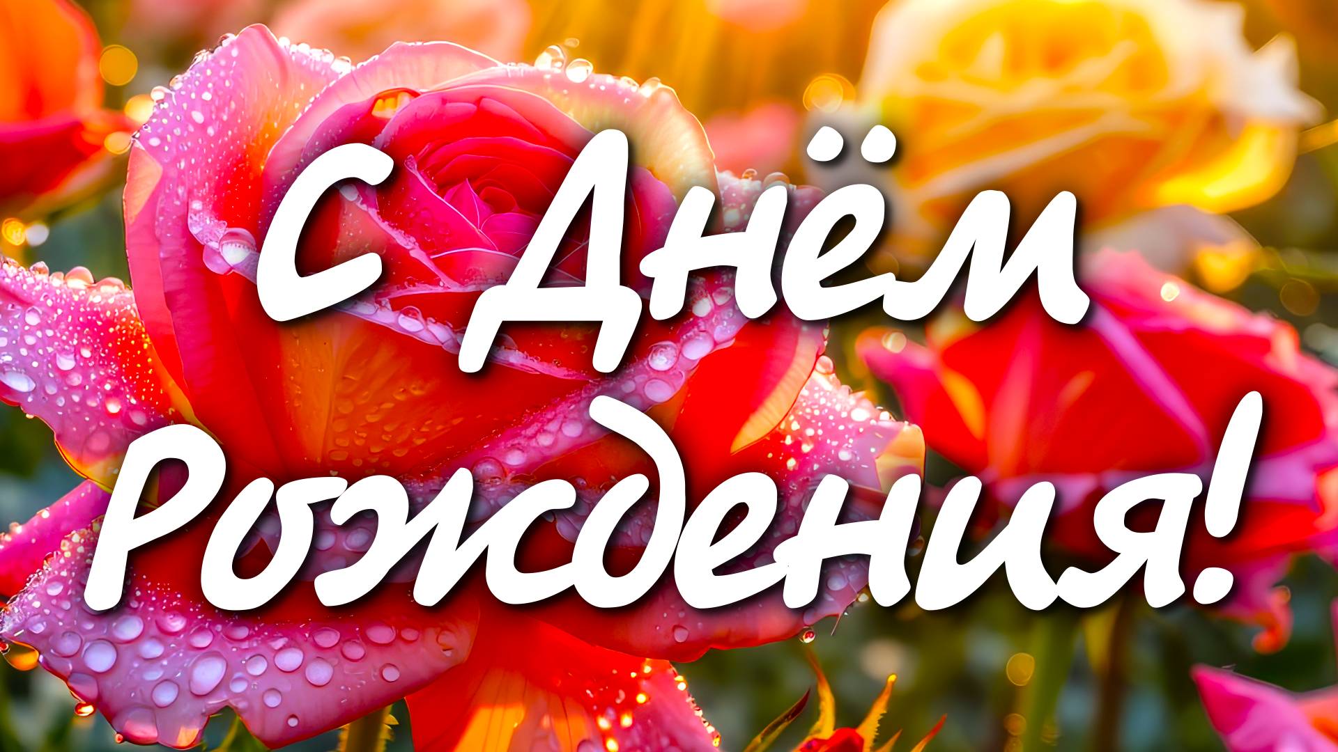 Супер поздравление С Днем Рождения Осенью!