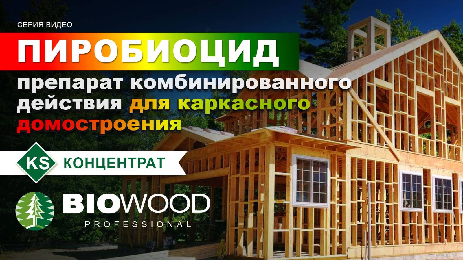 Обзор антисесептик комбинированного действия BIOWOOD KS. Концентрат 1к10