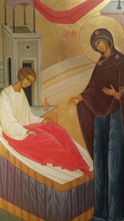 Молитва Богоматери перед  иконой Целительница