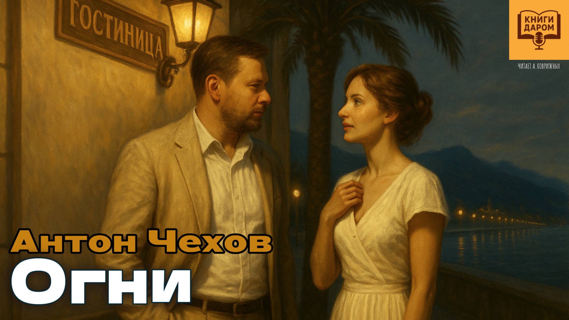 КНИГИ ДАРОМ. АНТОН ЧЕХОВ. «ОГНИ»