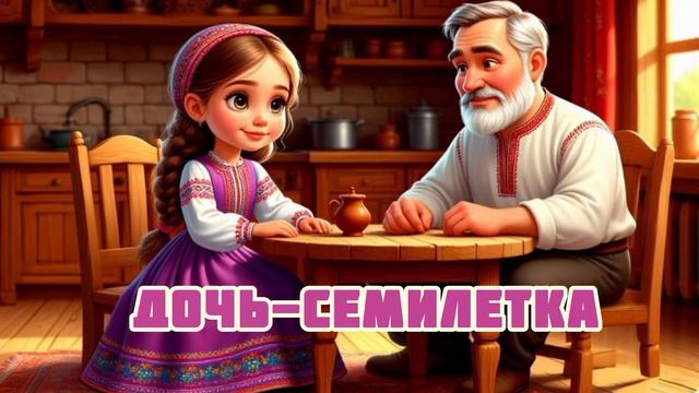 Аудиосказка "Дочь-семилетка"