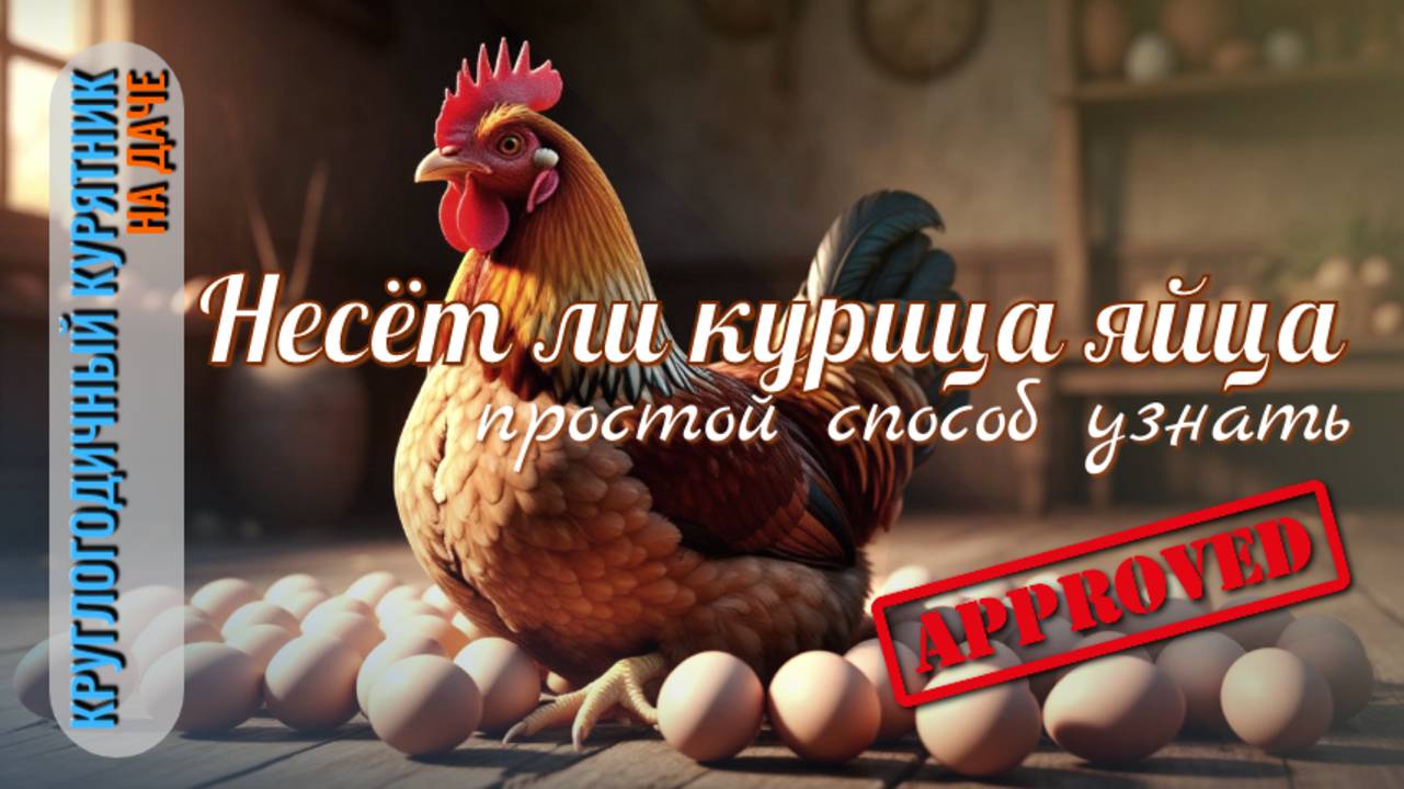 Как определить, несется ли курица?