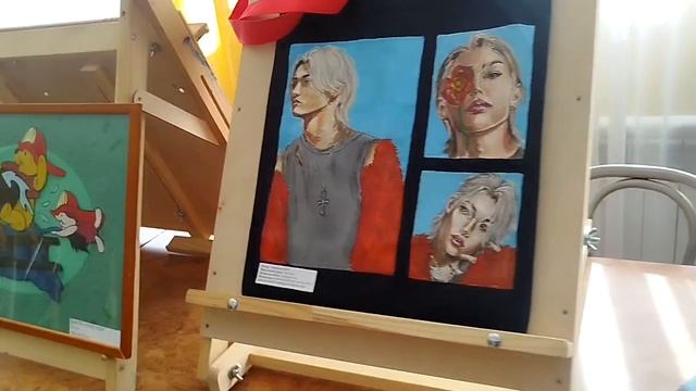 Выставка творчества VI Муниципального фестиваля "Время талантов" в МЭЦ (с.Верх-Тула, НСО, 30.09.25)