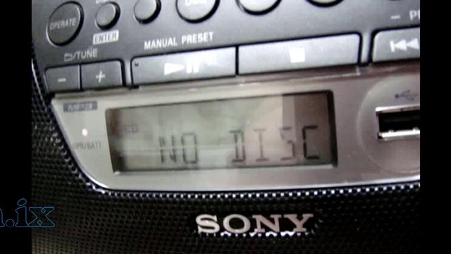 Sony ZS-PS30CP Ремонт Музыкальных центров Sony