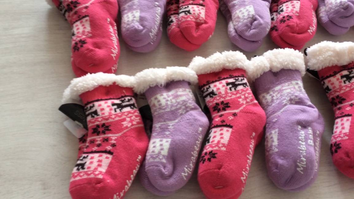 стд82. Носки детские зима сток