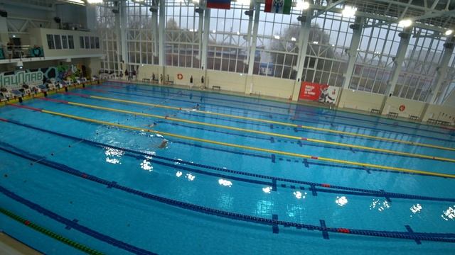 280925 50м брасс Фрадкина Варя 2013 3дор 58сек 2юн Мачульская Вера 2015 6дор 57сек 2юн