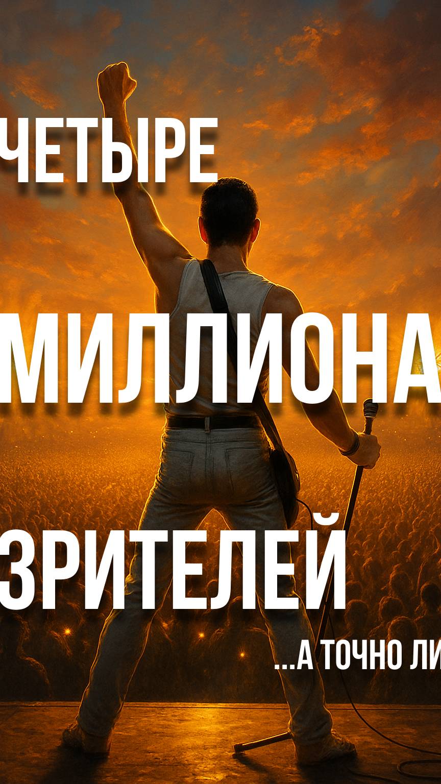 Самый массовый концерт в истории — или просто пляжная тусовка? | #рекордгиннесса #концерты #рок