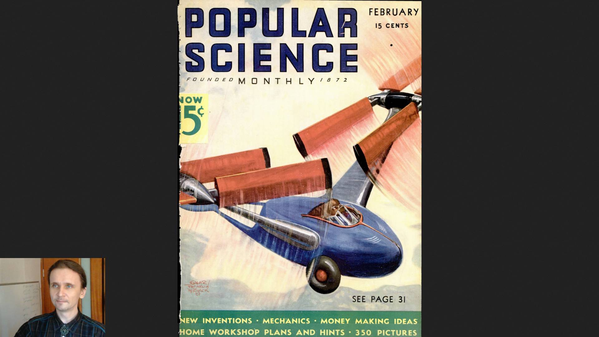 Листая старые журналы. Популярная Наука, Февраль 1936