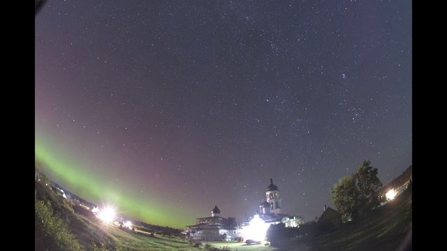 Северное сияние 30 сентября 2025 г.