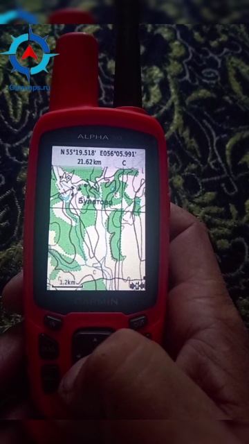 Garmin Альфа 50 с картами от Garmaps