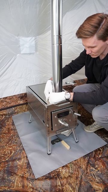 🔥 ГОРЯЧАЯ НОВИНКА В КАДРЕ – КАМИН ДЛЯ ПАЛАТКИ, КОТОРЫЙ ВЫ ЖДАЛИ