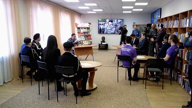 Встреча-интервью с ветераном боевых действий, майором полиции Янсоном Юрием Николаевичем