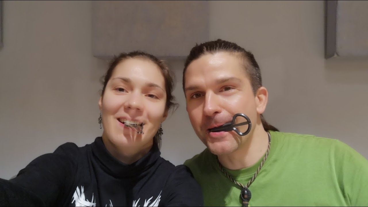 Играем в месте с чешским Варганистом. Концерт на варганах.