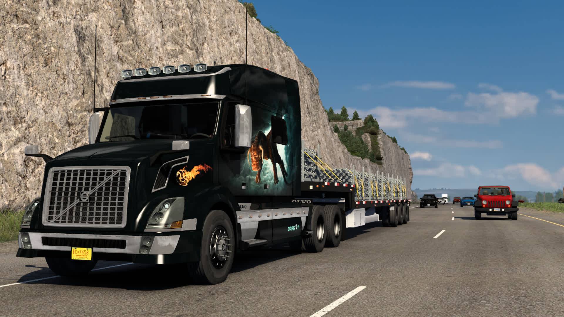 413  / ATS 1.56 / С грузом в штат Миссури.