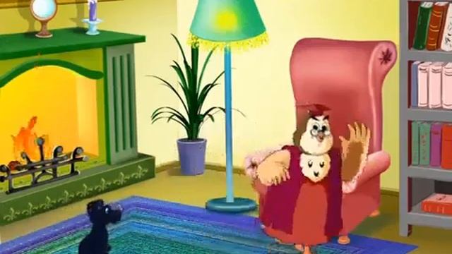 Развивающий мультфильм Времена года Январь Урок тётушки Совы