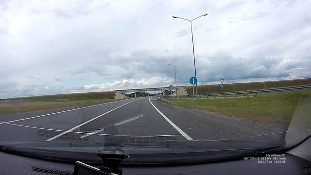 Автодорога Пермь -Санкт Петербург Часть 10 (Ярославль - Вологда Трасса М8) 2023 ROADCONTROL159