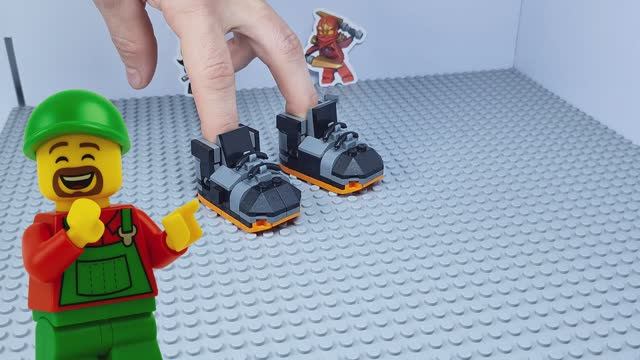 👟Обзор на кроссовки из не ЛЕГО. Всего за 100 рублей!