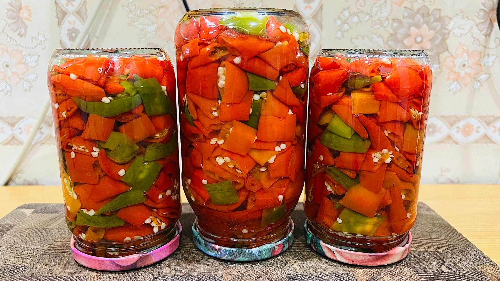 КОНСЕРВАЦИЯ. ОСТРЫЙ МАРИНОВАННЫЙ ПЕРЕЦ 🌶️