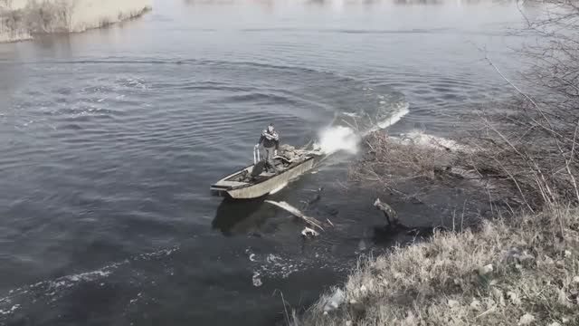 Жёсткий краш-тест лодки ПНД для телеграмм канала @lodki_pnd