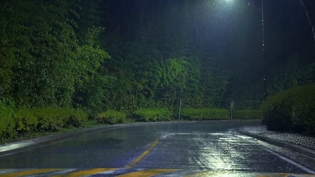 Звуки сильного дождя для глубокого сна и отдыха 🌧️ Дождь успокаивает