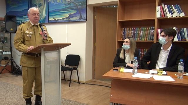 Встреча-интервью с ветераном боевых действий Игорем Алексеевичем Загорским