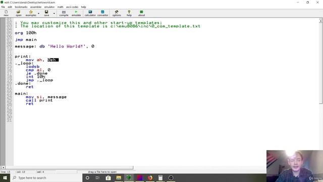 2.15. Revising Our Hello World Program