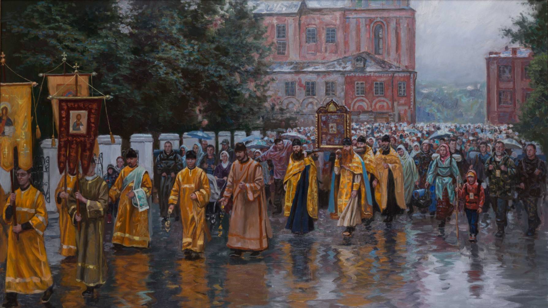 Хор Сретенского монастыря и Антон Сергеев  - "Люди - Родина моя"