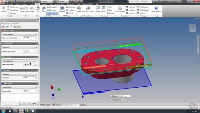 26 - Diving into 2D Milling Head-first - Part 2 - Wrap up OP1 with Contour Chamfer