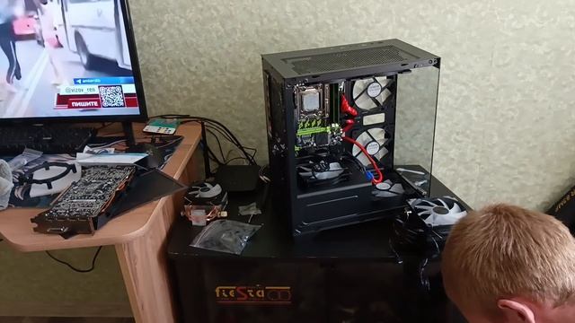 обзор башенного куллера Снеговик MT6-V3