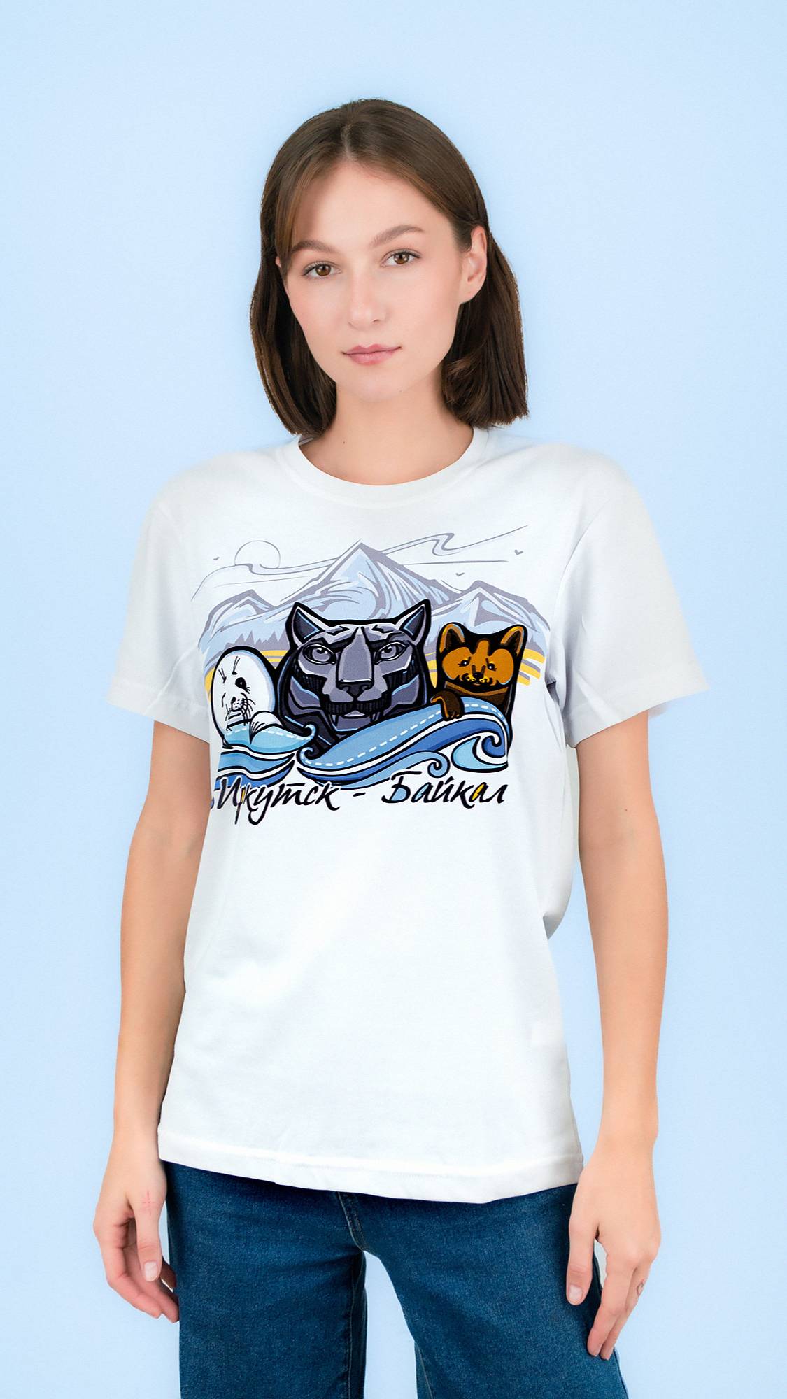 Футболка лайт односторонняя прямая БАБР И ДРУЗЬЯ