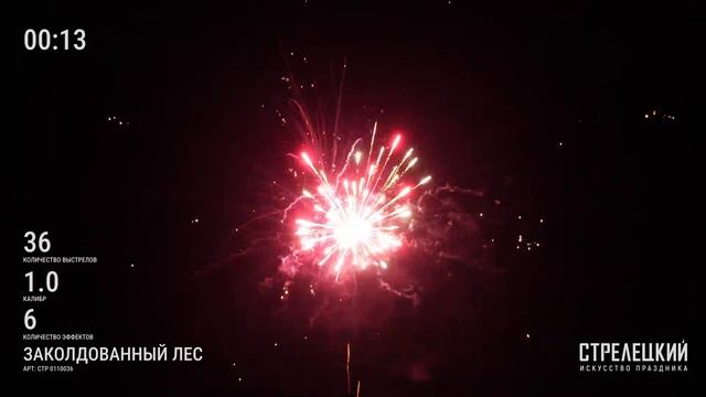 Батарея салютов ЗАКОЛДОВАННЫЙ ЛЕС СТР0110036 от ТМ СТРЕЛЕЦКИЙ — Пиротехника высокого качества на 36