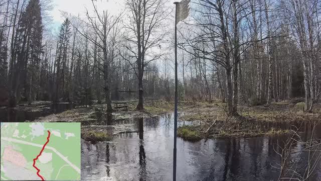 Поход вдоль реки Чёрная под Санкт-Петербургом 4 Серия