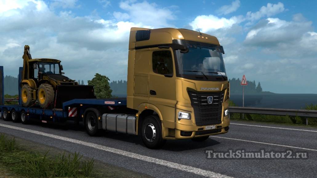 Euro Truck Simulator 2 v 1.55-КамАЗ-54901