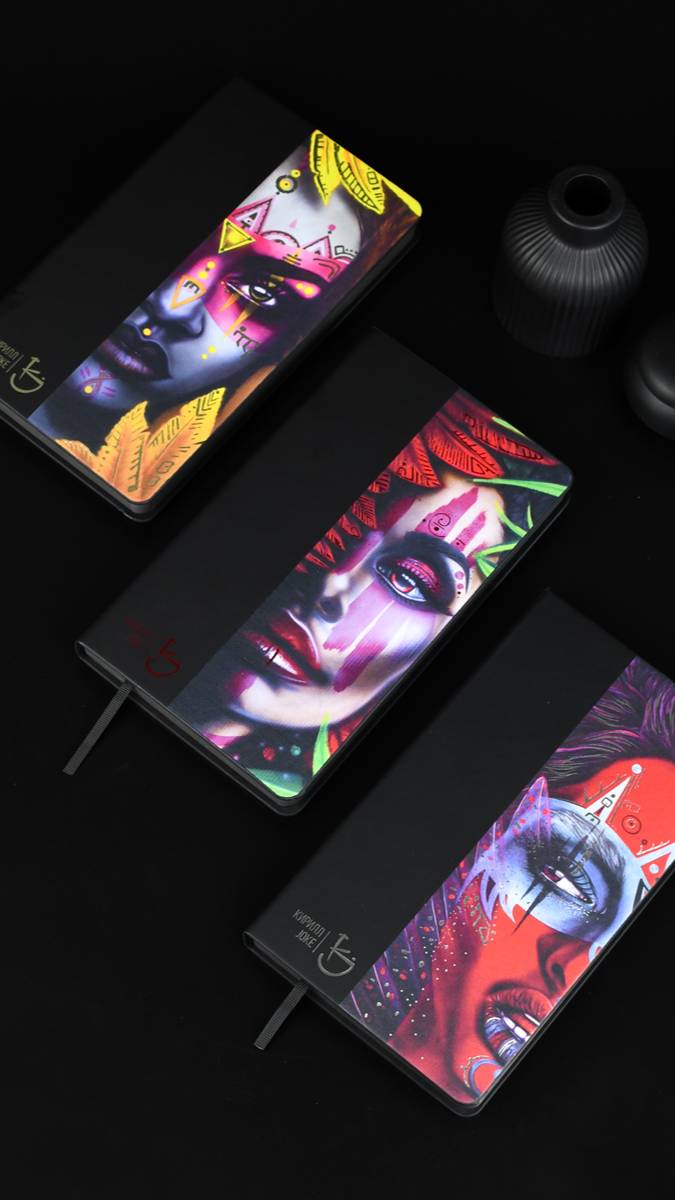 Ежедневники недатированные ESCALADA Collaboration из серии #КИРИЛЛ JOKE