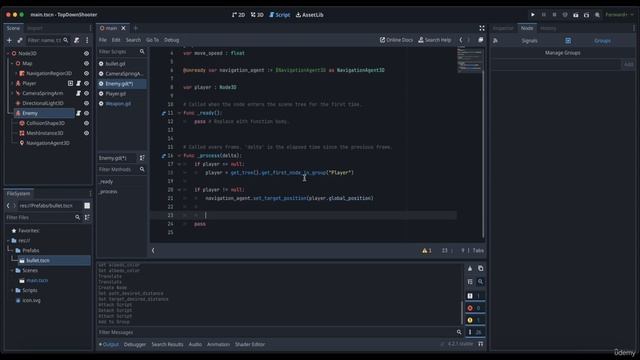4 -Enemy Navigation & Follow