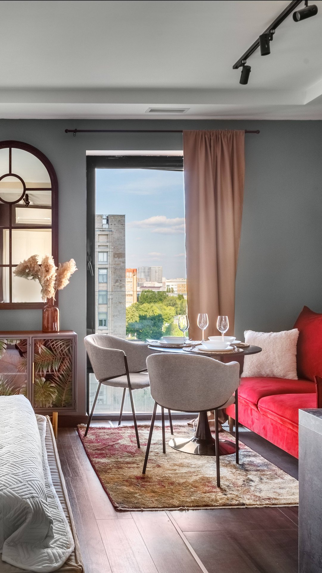 Стильная студия в шаговой доступности от м. Дмитровская