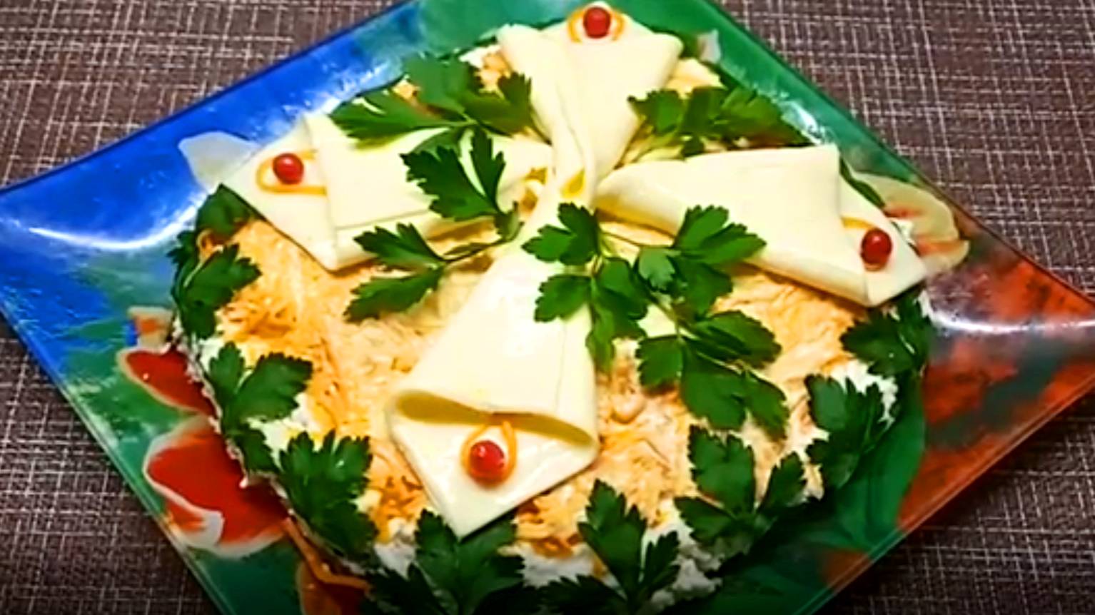 Потрясающий вкусный салат "Виола"