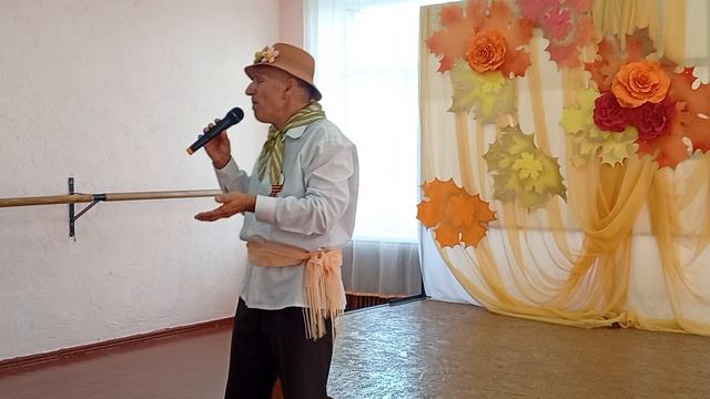 Поздравление с днём пожилых людей. Виктор Немыткин. ДК города Демидов.