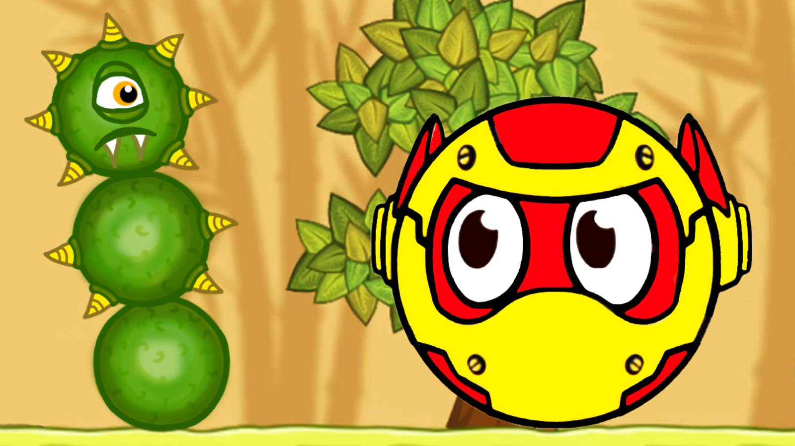 КРАСНЫЙ ШАРИК младший выбирается из плена #13 ИГРА Red Ball 5 на канале Мистер Игрушкин