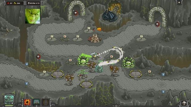 Kingdom Rush Frontiers [Ветеран] → Логово Бересада Без Казарм