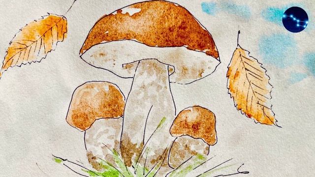 Последний грибной бал или "Грибной календарь" от Н. Надеждиной