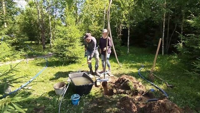 Абиссинская скважина,так ли всё просто?!.Участок с нуля. Часть №20.