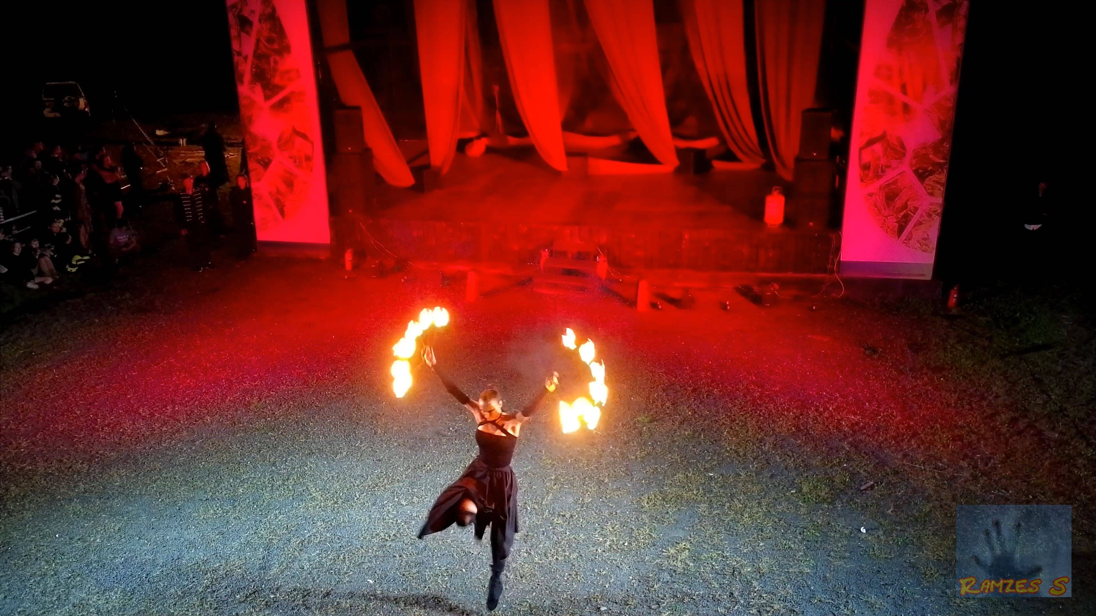 О,Фест - 09 Под знаком Рока (Ася Голден, театр огня Emotion).