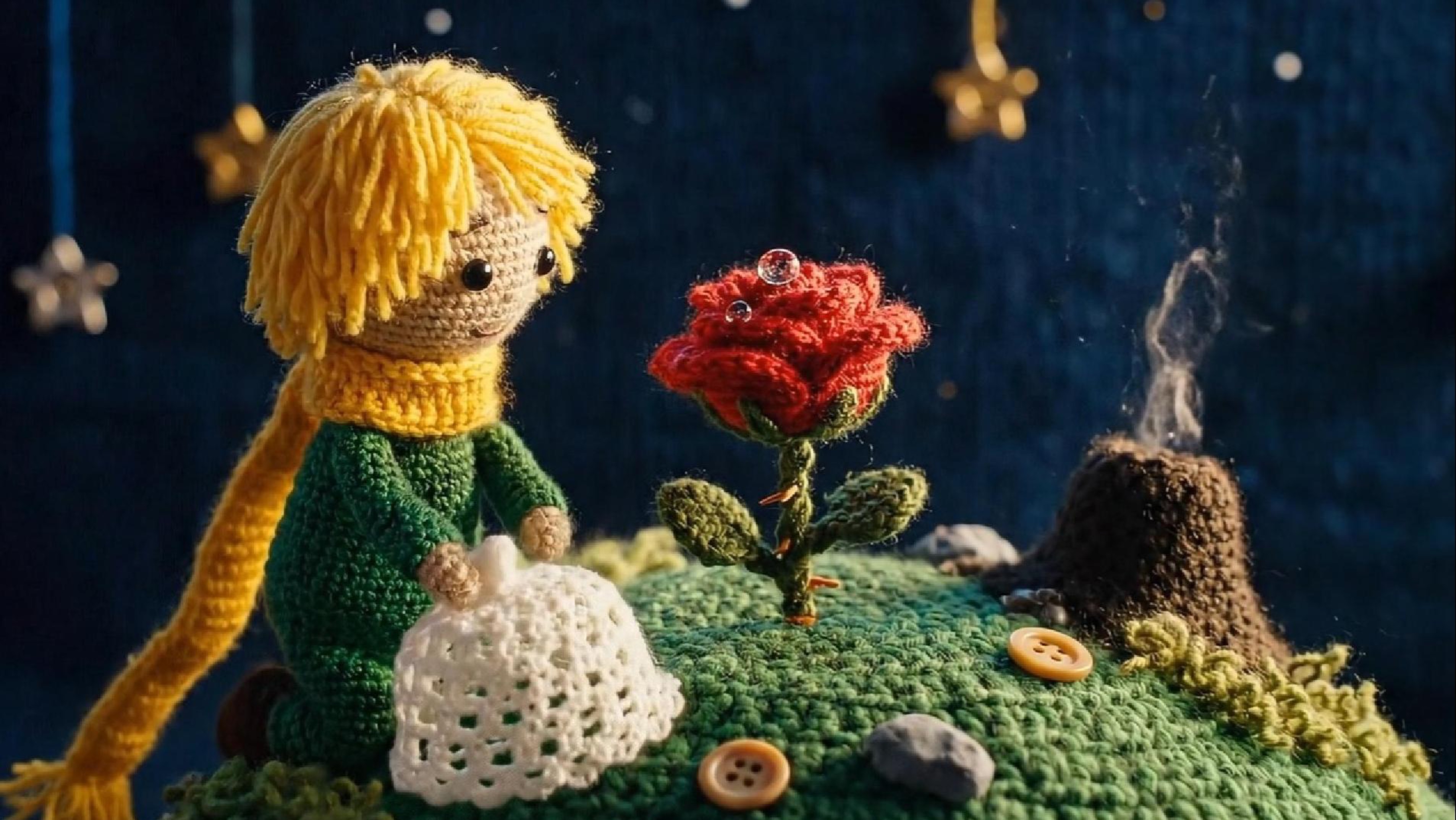 Маленький принц 🧵✨ Сказка в мире нитей и пуговиц