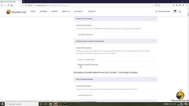 3.1. Installing x86 Assembler Dependencies