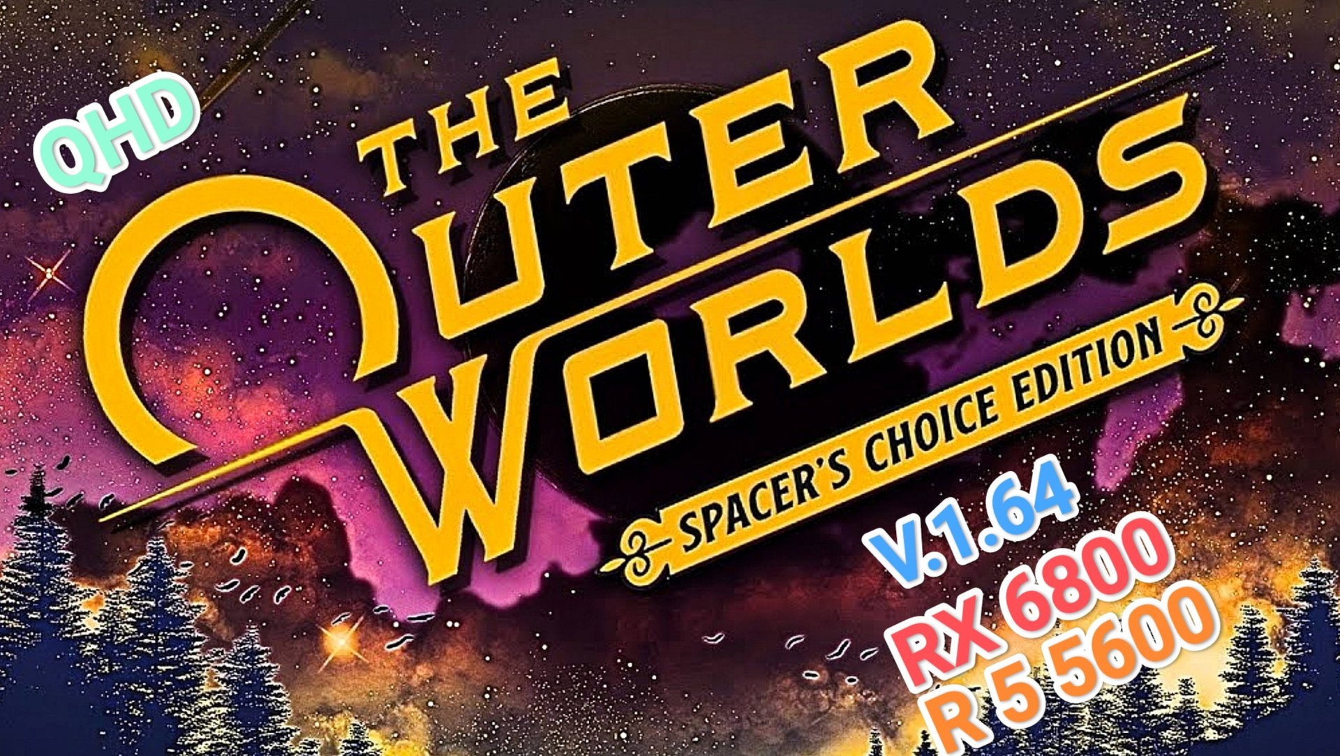 The Outer World Spacer's Choice Edition v.1.64 - настройки для 100 фпс