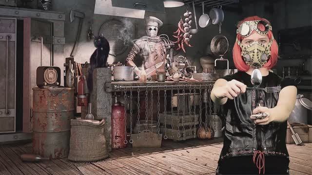 Городской комплект индивидуальной защиты Лизунчи или чёрт-те что и на заклёпках.