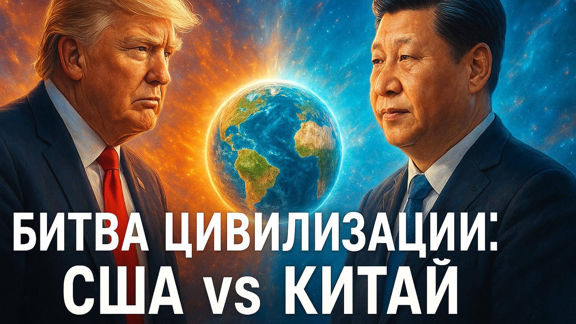 🌍 Великая битва цивилизаций: Чей проект будущего победит — американский или китайский?