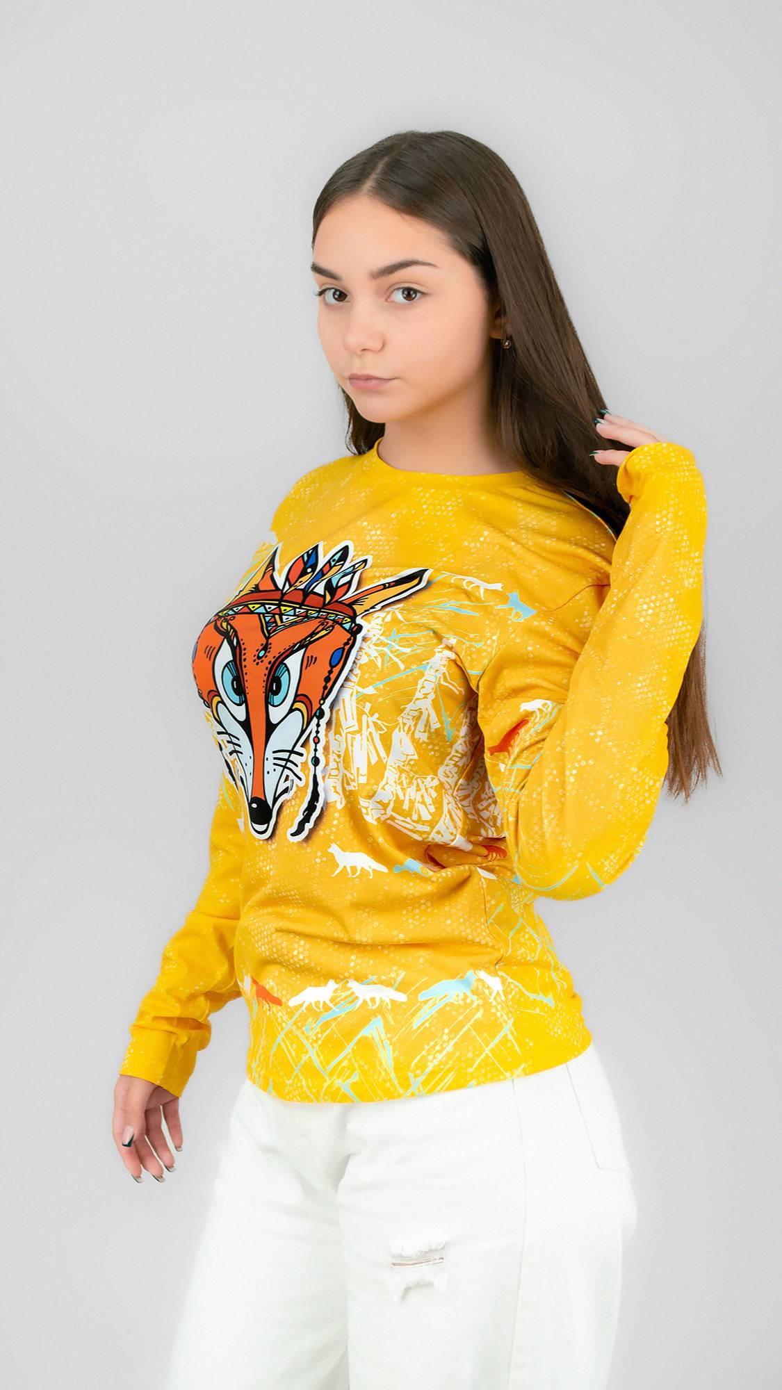 Лонгслив ПАТРИКЕЕВНА (желтый)